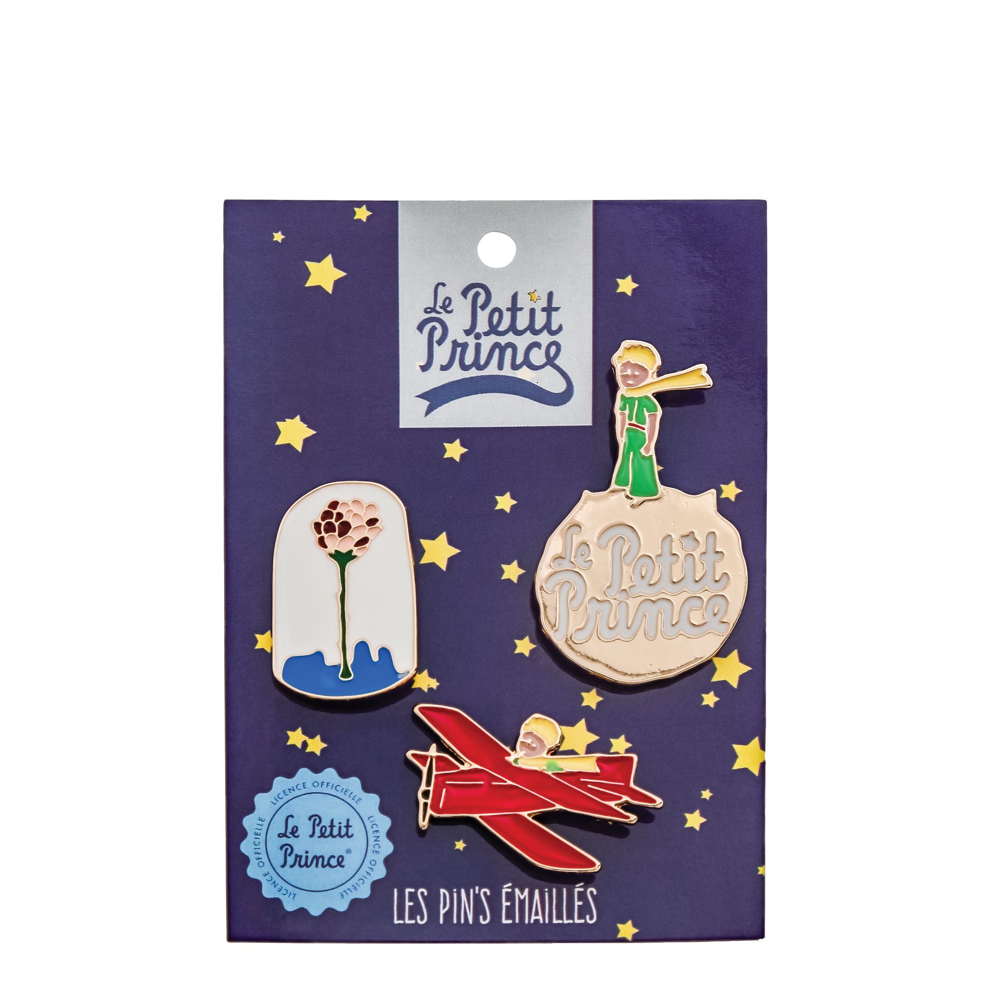 Set de 3 Pin's émaillés Nuit - Le Petit Prince – Shop Enesco