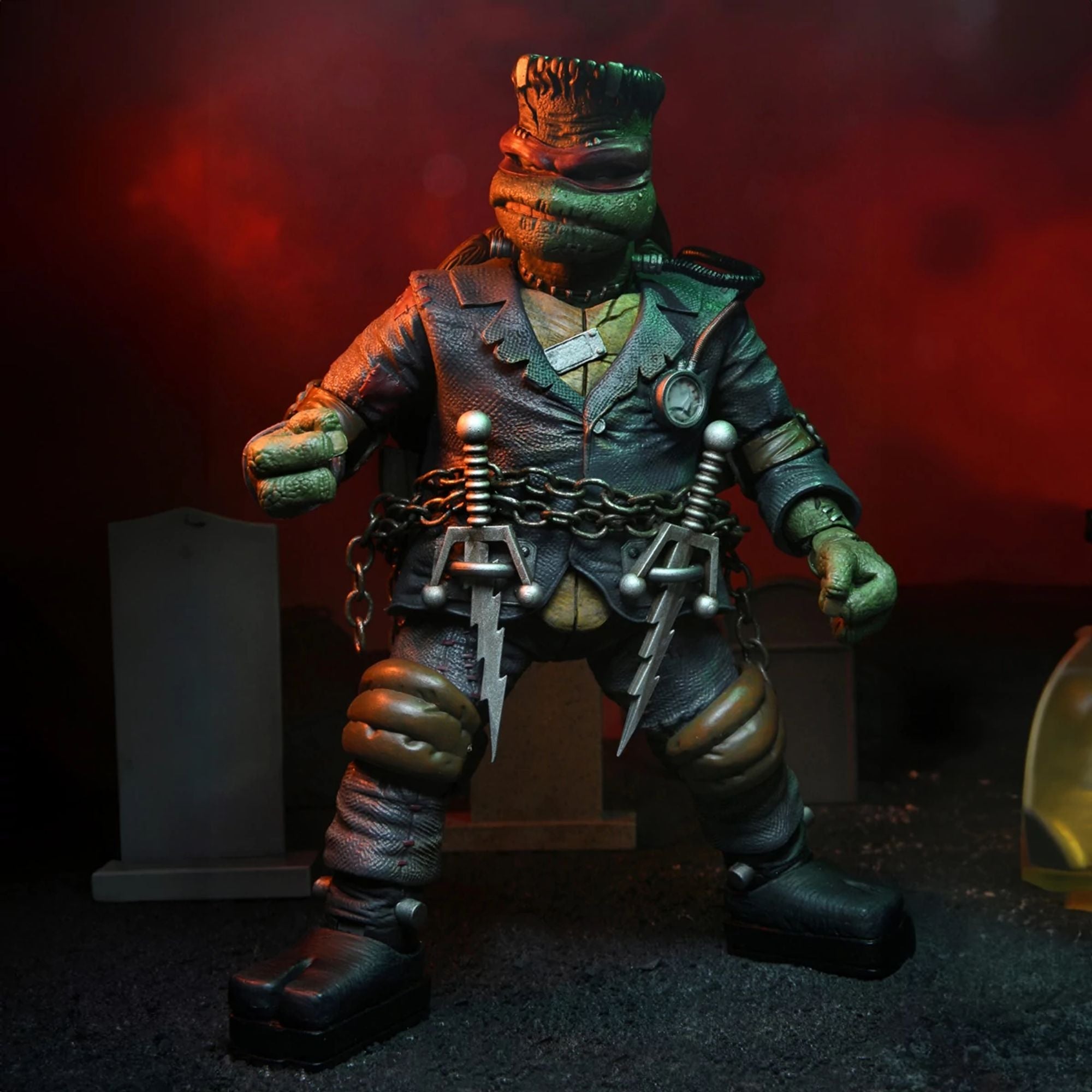 UNIVERSAL MONSTERS X TEENAGE MUTANT NINJA TURTLES - 7’’ SCALE ACTION F ...