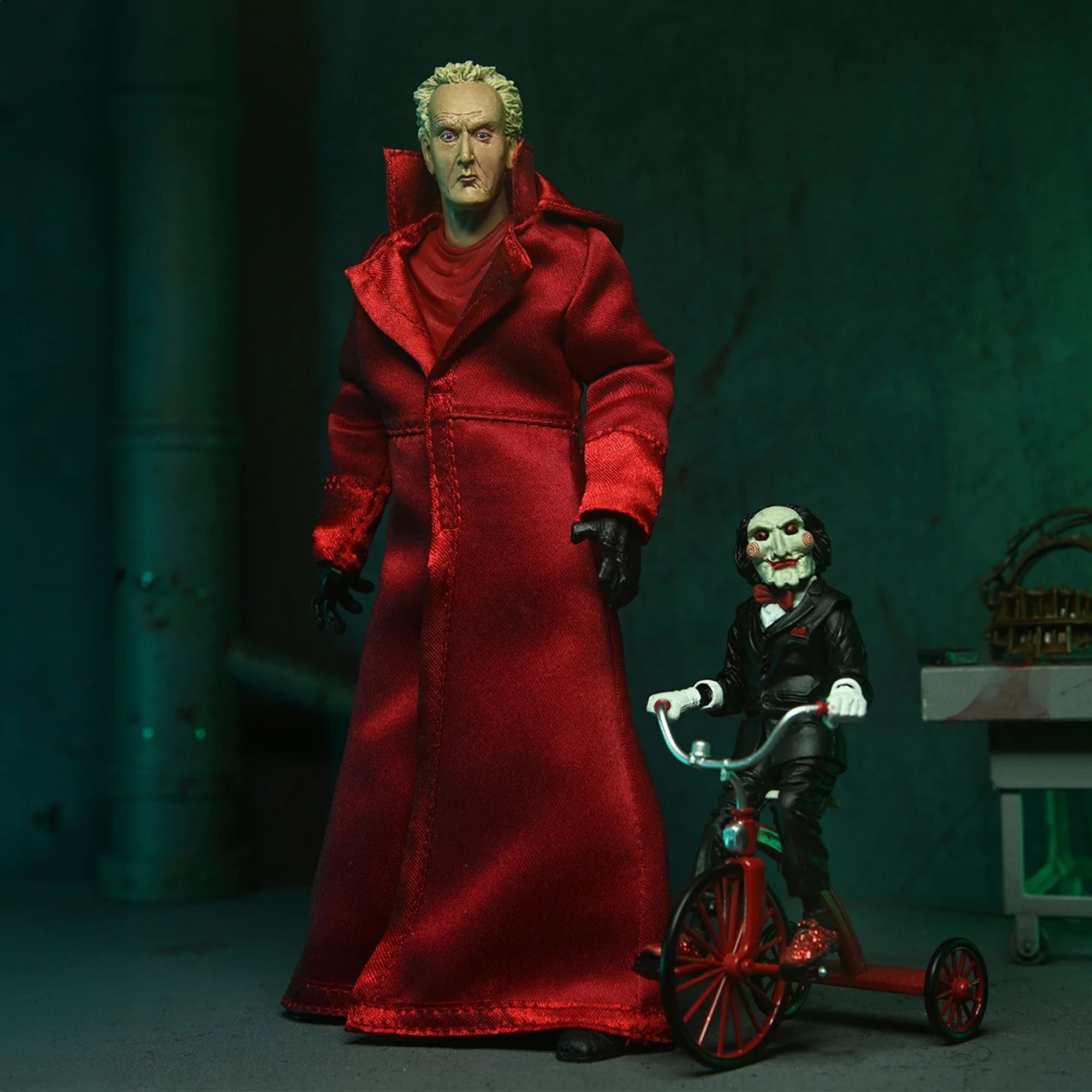 SAW (FRANCHISE) - 7” SCALE ACTION FIGURE - ULTIMATE JIGSAW KILLER (RED ...